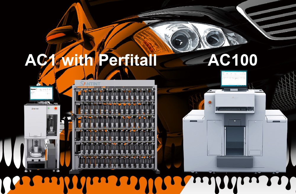 SANTINT,Car-refinish Paint Star Dispensers Unveiled on the SEMA Show!