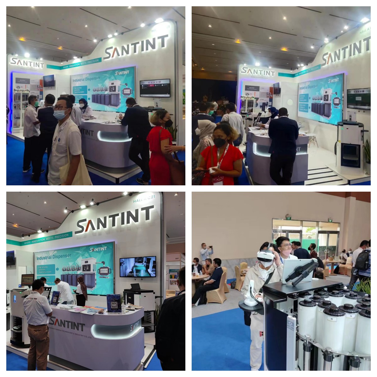 SANTINT Took Part in Two International Shows,SANTINT